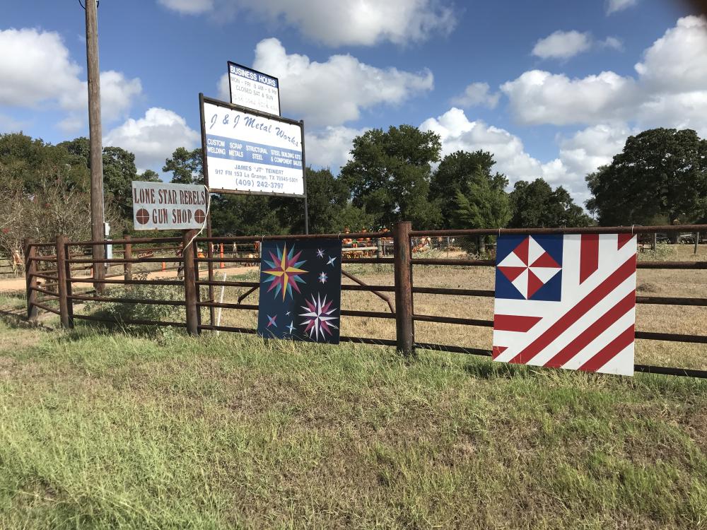Winchester Texas Quilt Block Trail - Starry, Starry Night